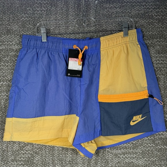 Nike | Shorts | Nike Shorts Womens Large Multicolor Icon Clash ...